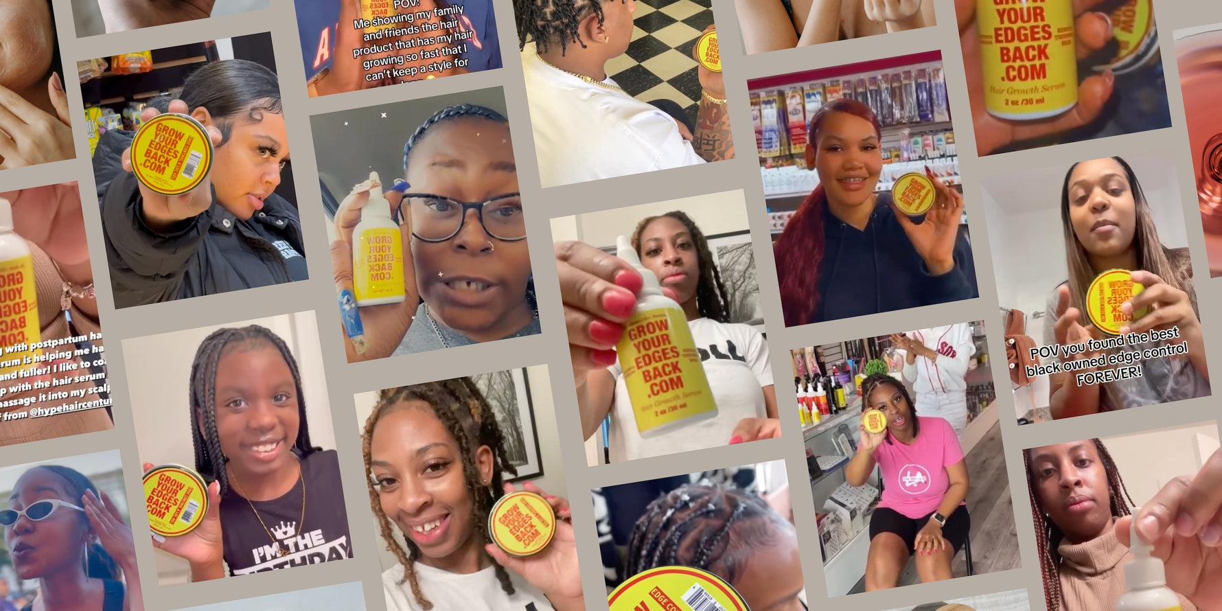 Hair & Edge Growth Oil - Natural Solution by Grow Your Edges Back